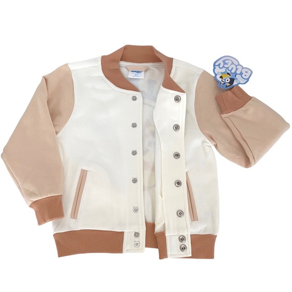 Jackets & Coats | Bluey Varsity Bomber Jacket Bingo | Poshmark